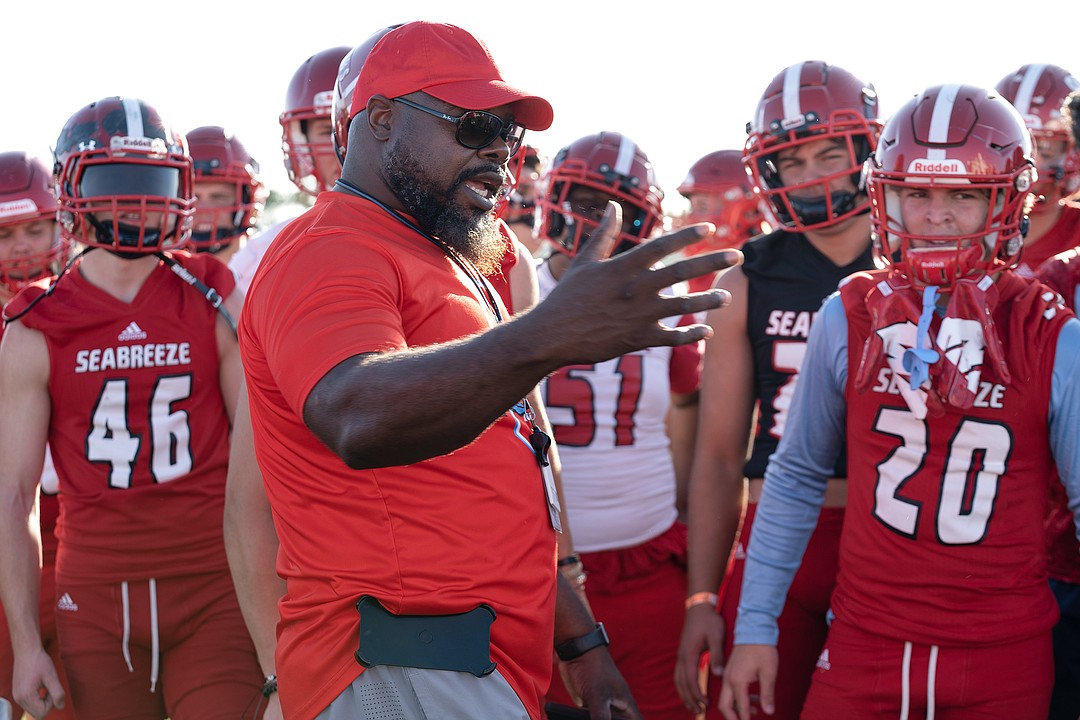Culture change: New Seabreeze football coach Lester Davis sets his ...