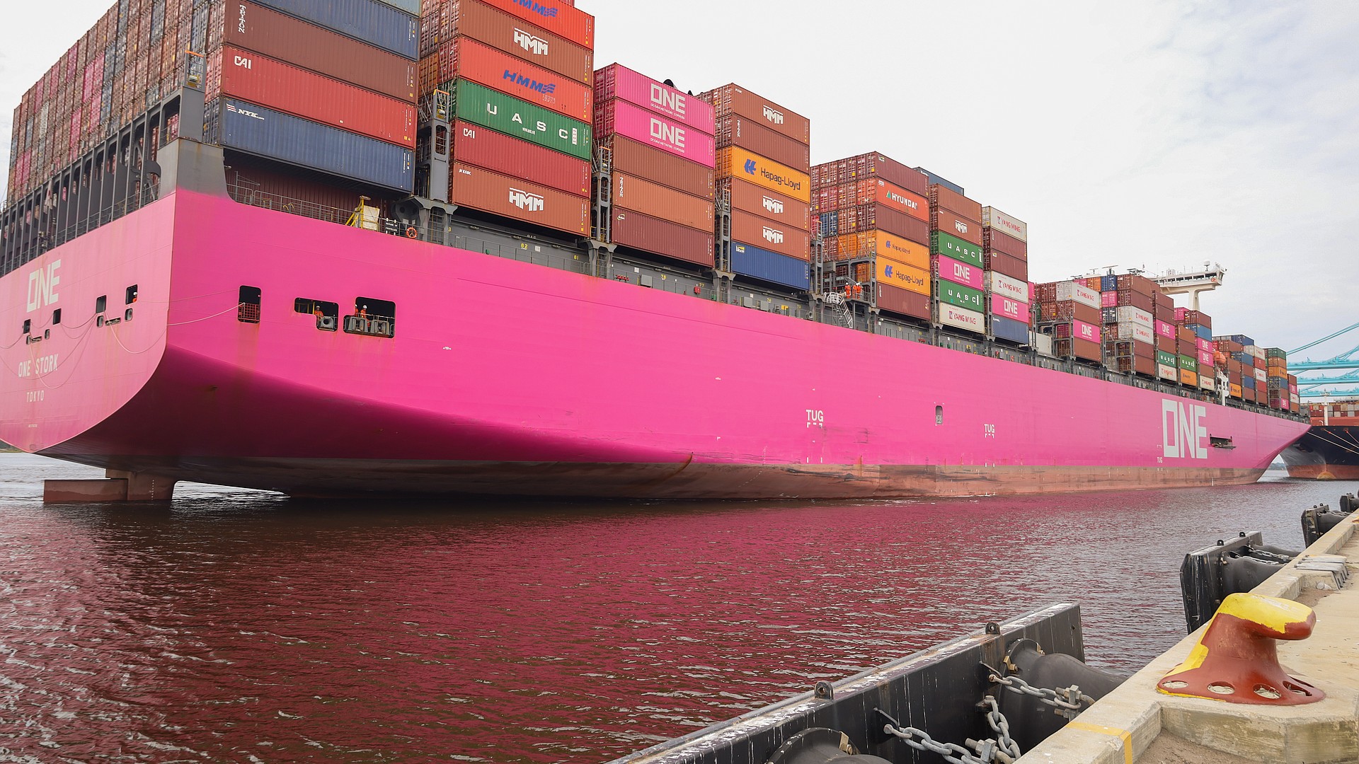 Containership is biggest ever to visit Jacksonville | Jax Daily Record