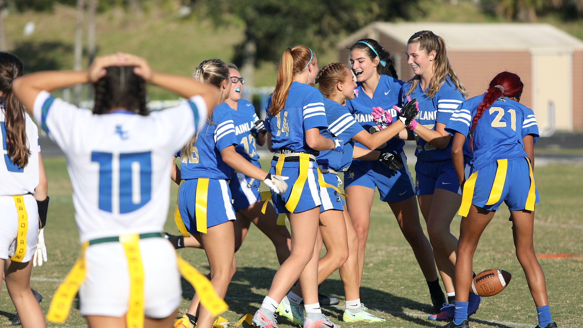Special moment: Mainland advances to flag football state semifinals ...
