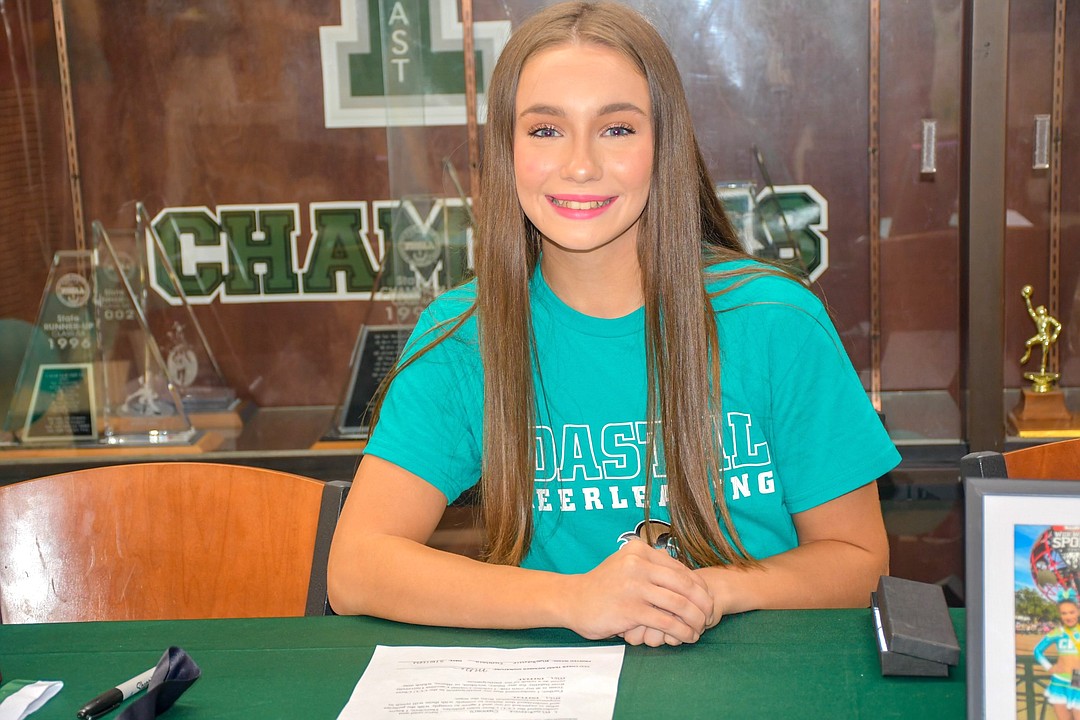 SIDELINES: FPC's Mackenzie Gennaro will cheer at Coastal Carolina ...