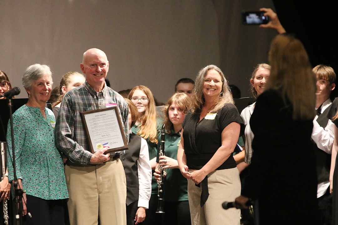 Ormond Beach Middle School Bands pay tribute to Walter Bailey with ...