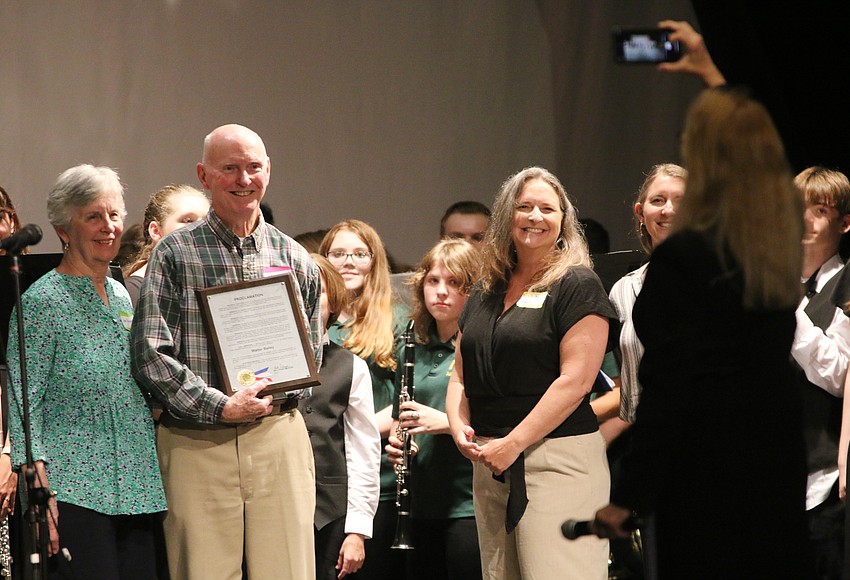 Ormond Beach Middle School Bands pay tribute to Walter Bailey with ...