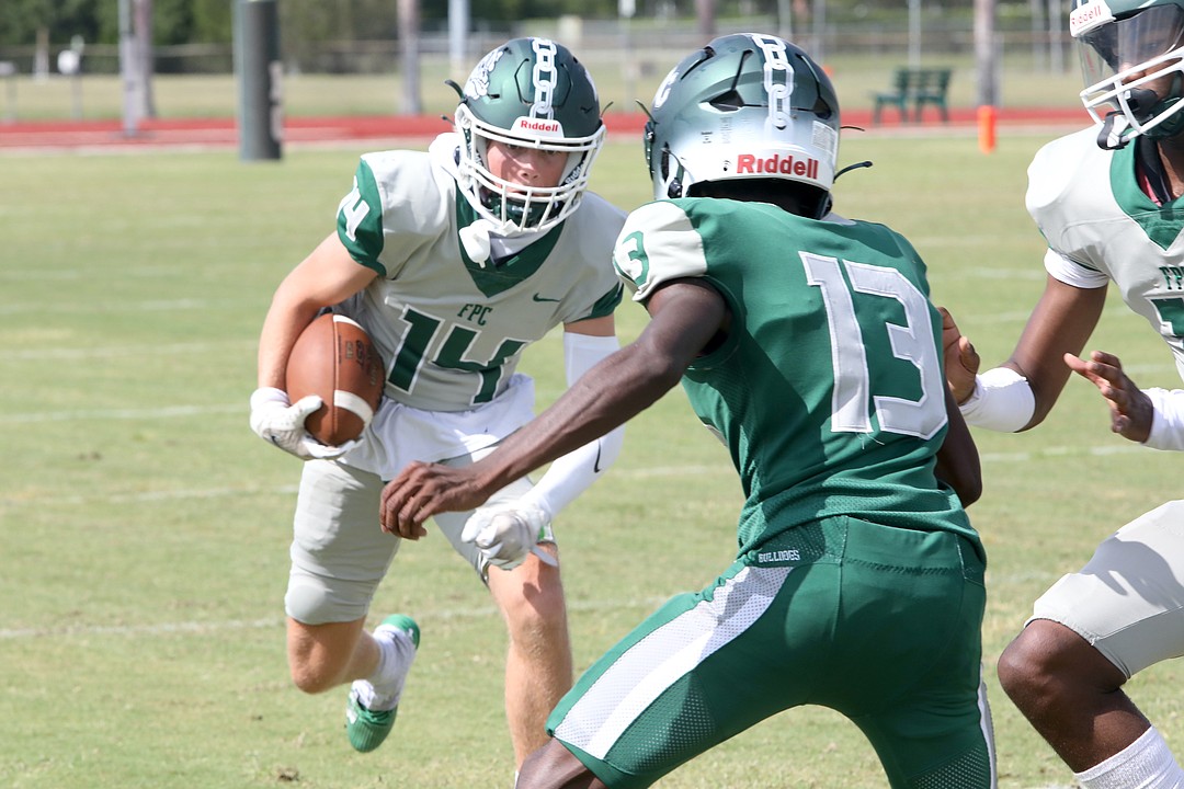 New FPC football coach pleased with effort in green and white scrimmage ...