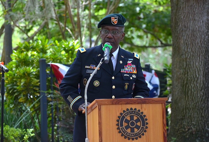 West Orange Times & Observer | Photo - Col. Calvin Wimbish shared words ...