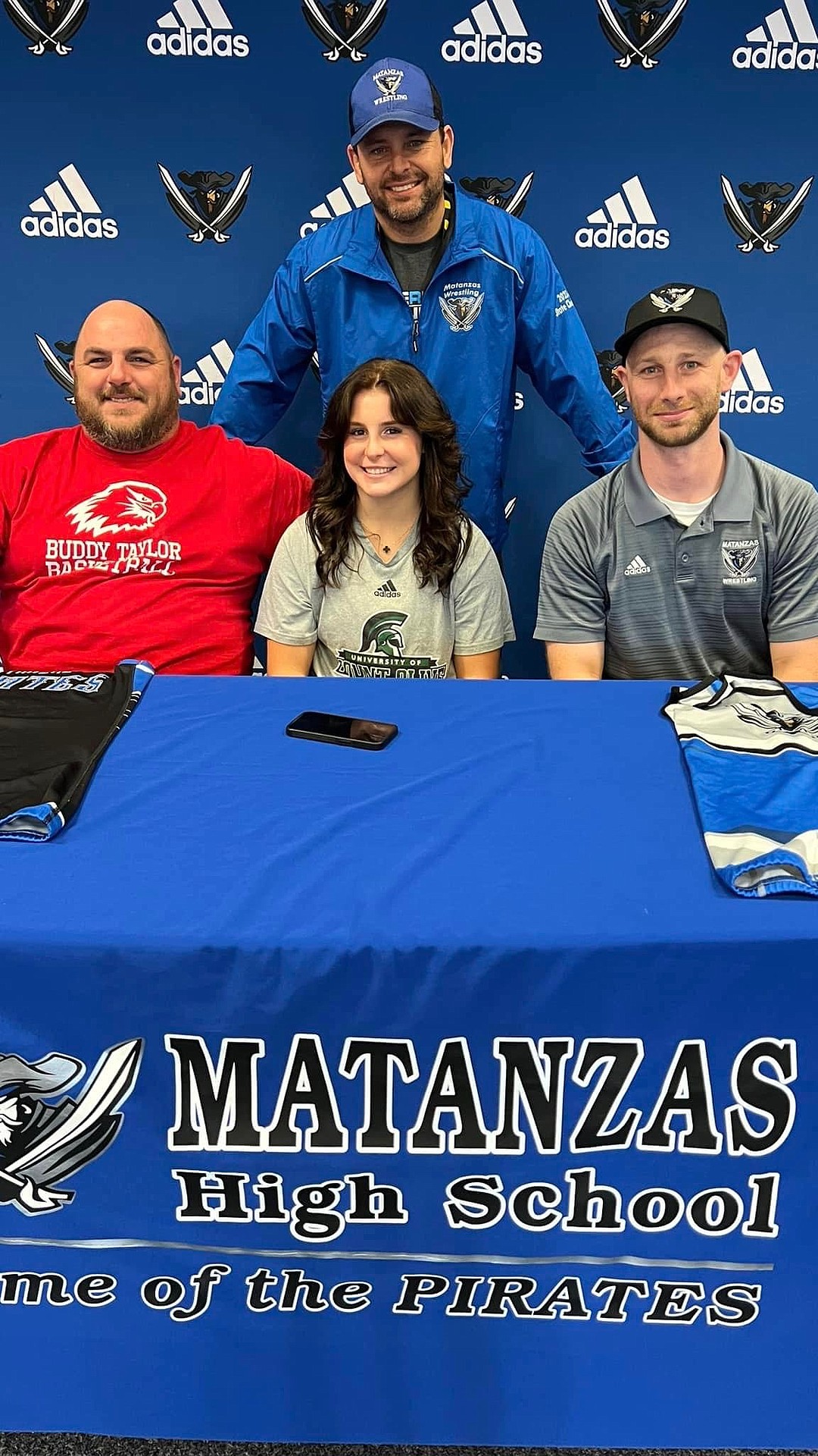Matanzas wrestlers Landon Wright and Brielle Bibla sign with colleges ...