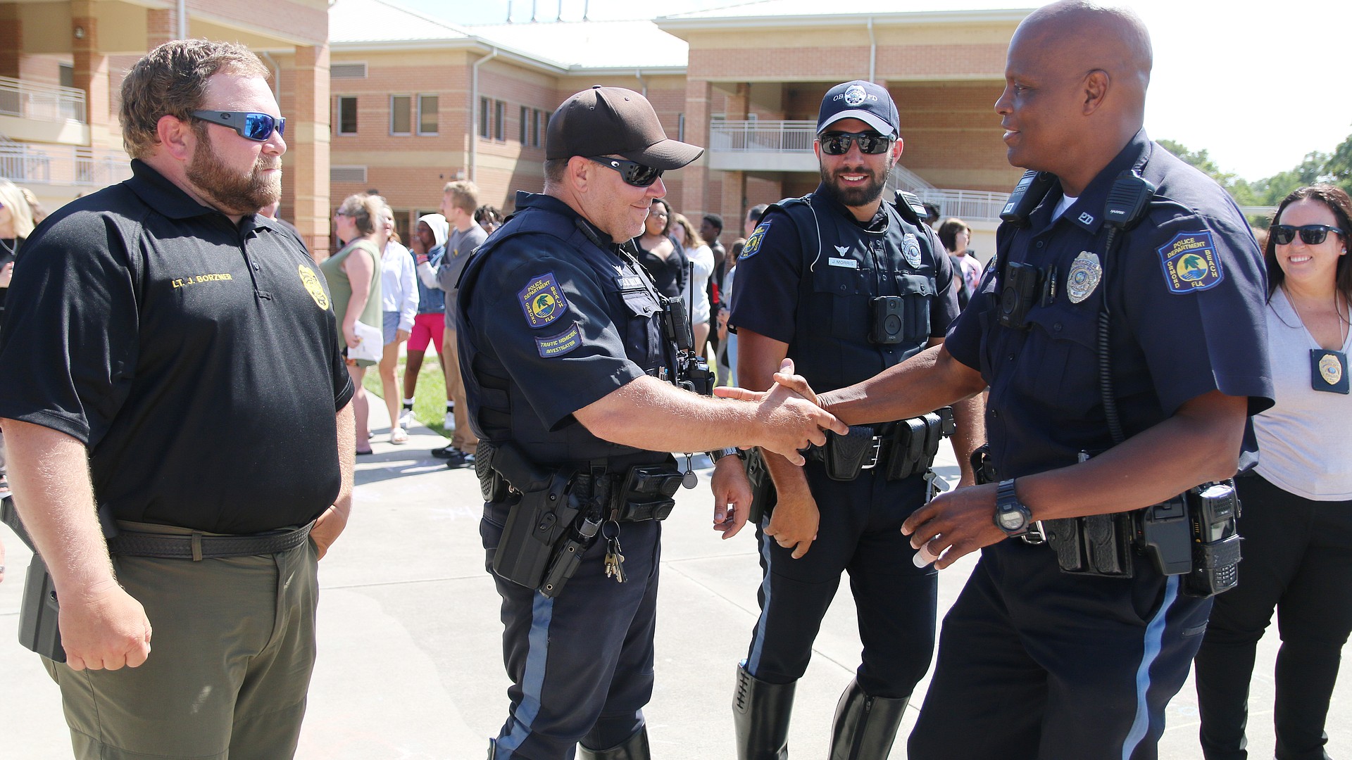 Thank you, Officer: OBMS holds 'clap out' for Ormond Beach Police Officer Greg Stokes | Observer ...