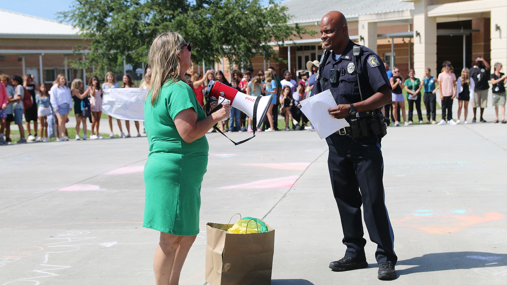 Thank you, Officer: OBMS holds 'clap out' for Ormond Beach Police ...