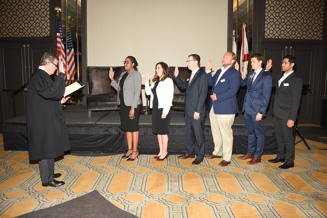 Photo: Fourth Judicial Circuit Chief Judge Lance Day swears in new ...
