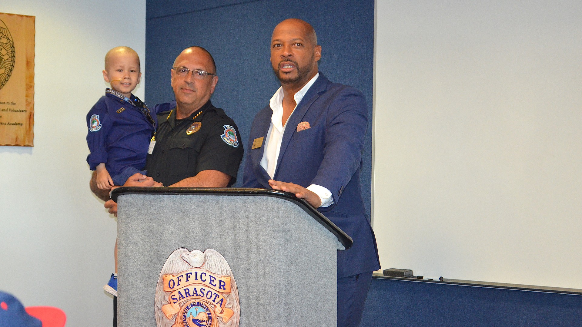 Sarasota PD grants 4-year-old's wish, swears in youngest officer | Your ...