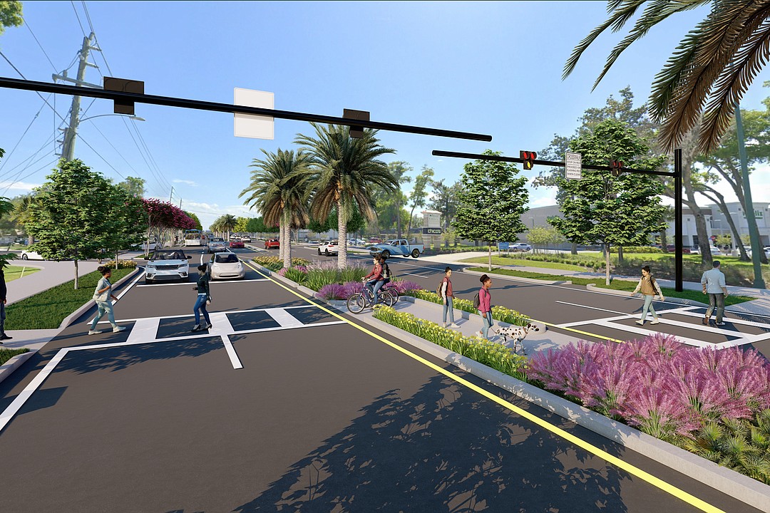 FDOT proposes reduction of lanes for Nova Road to improve pedestrian ...
