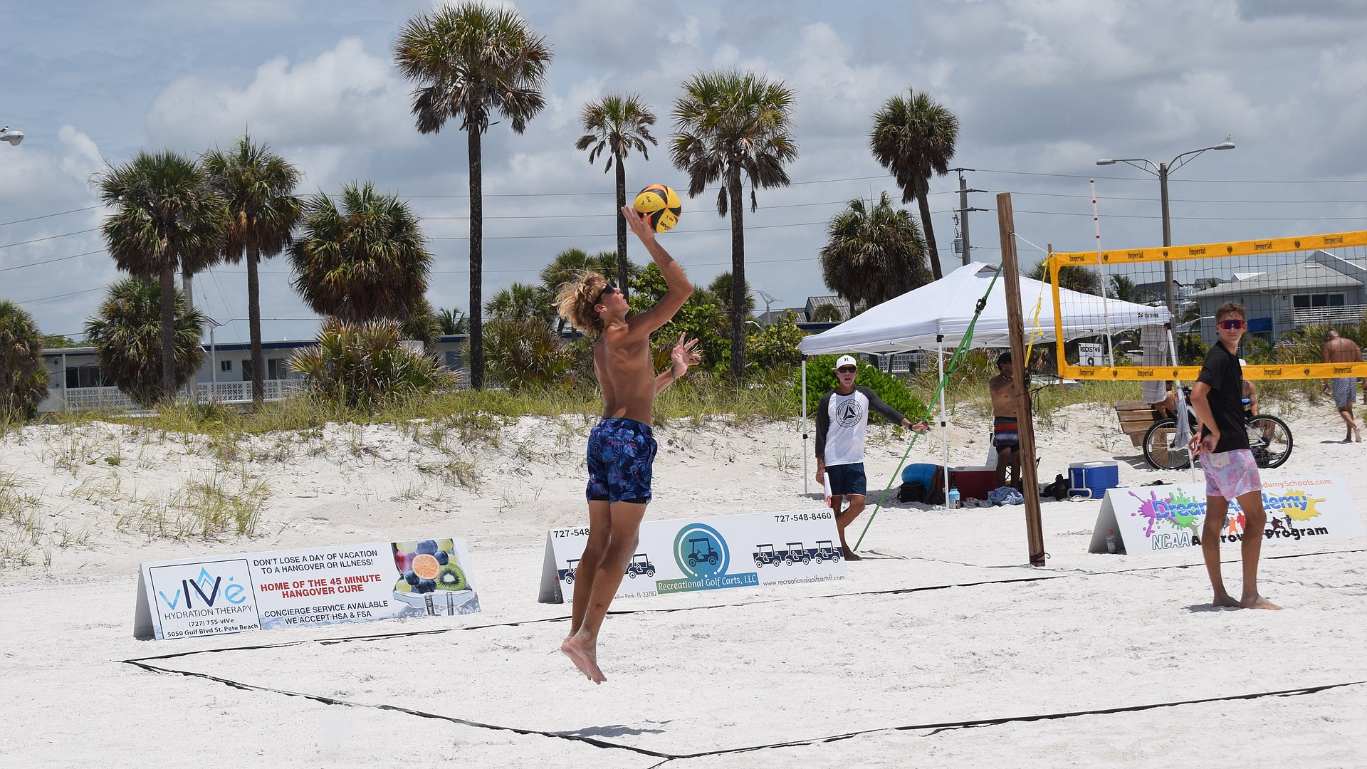 Lido Key hosts pro beach volleyball players from around the state ...
