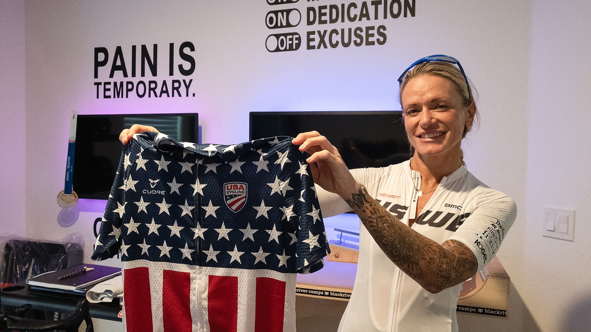 Chance podium meeting leads couple to bike race in Swiss Alps ...