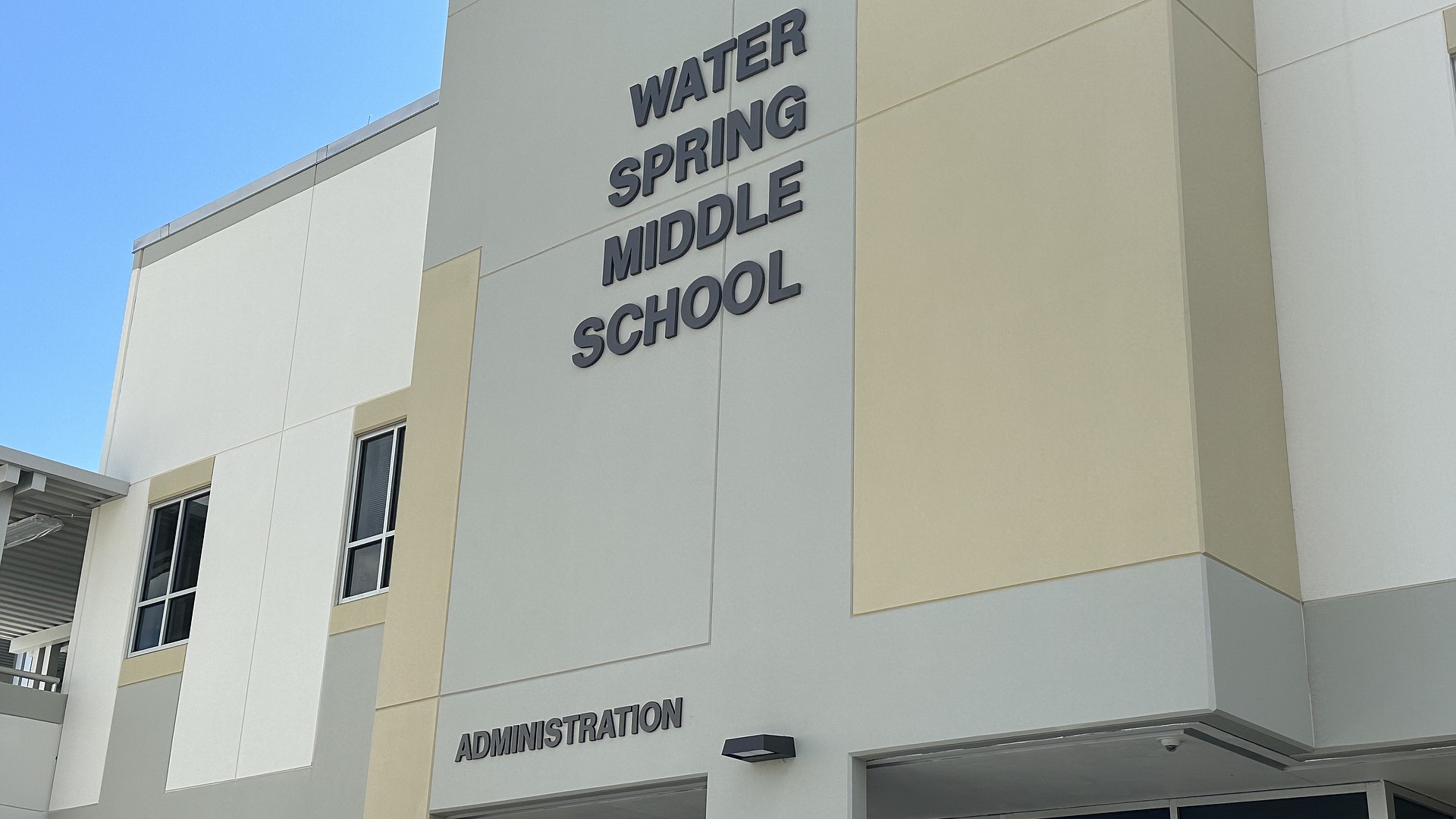 PHOTOS: Water Spring Middle School community sneak peek | West Orange ...
