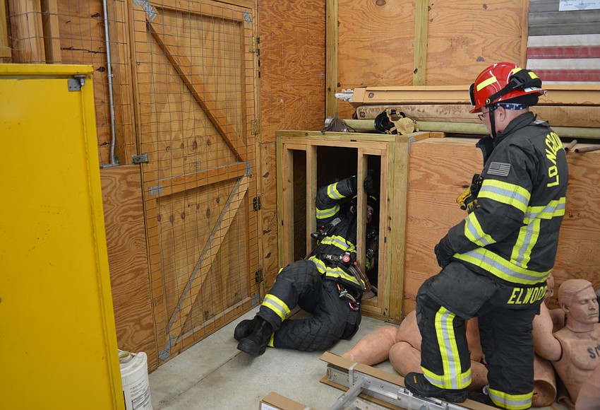 Firefighter paramedics tackle obstacles and 400-degree heat of training | Your Observer