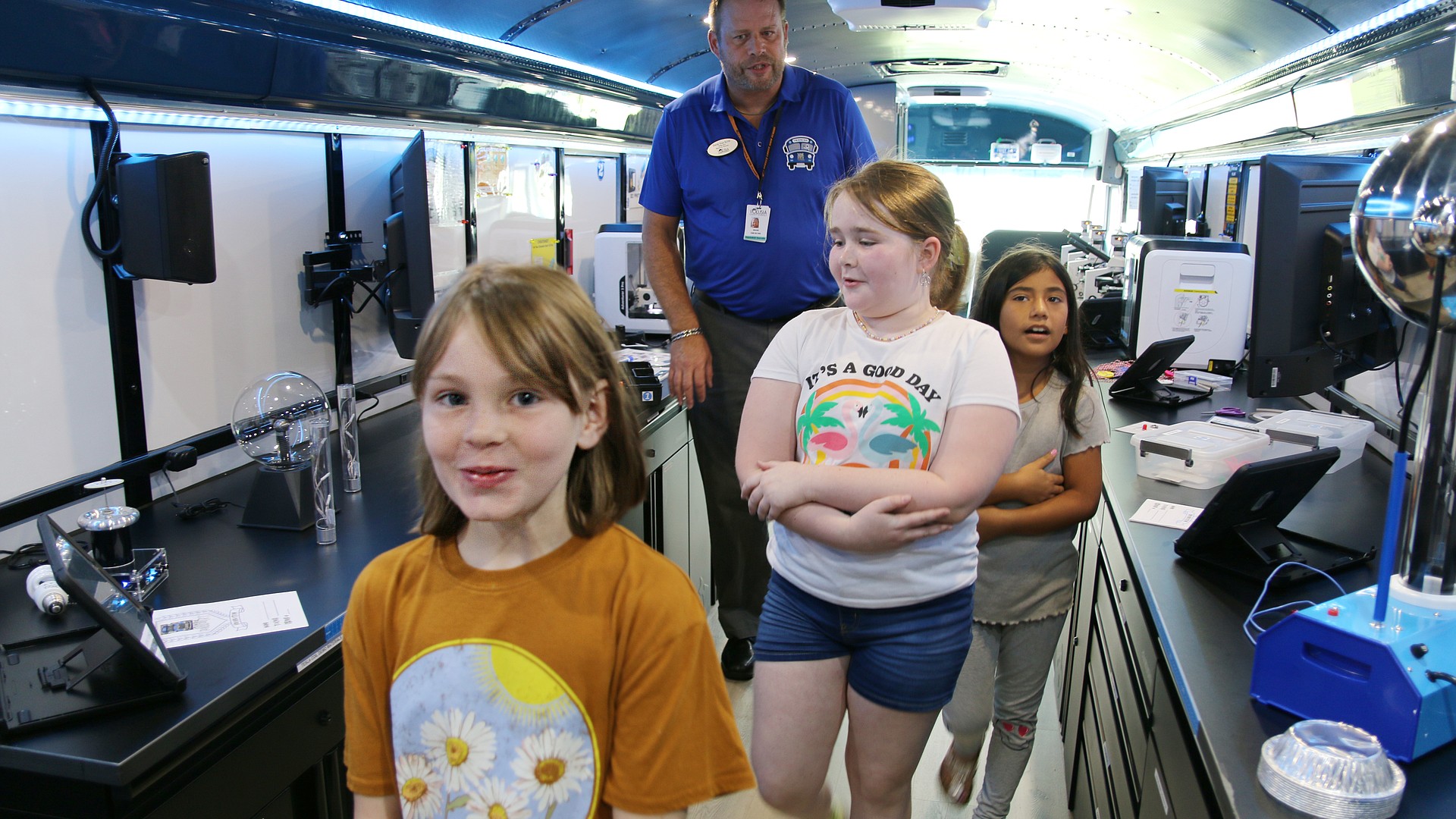 STEM on the move: Volusia County Schools unveils new science mobile lab ...
