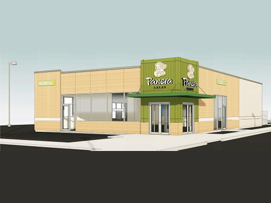 Construction in review for $1.25 million shell building for Panera ...