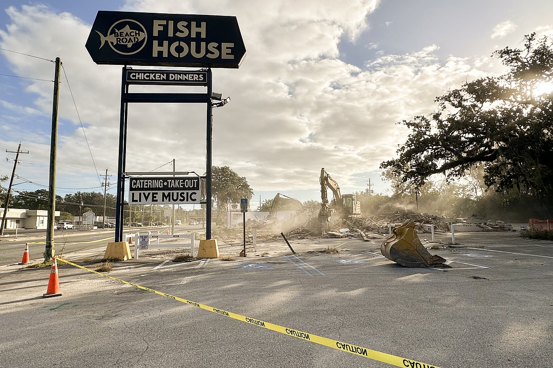 Beach Road Chicken Dinners building demolished | Jax Daily Record