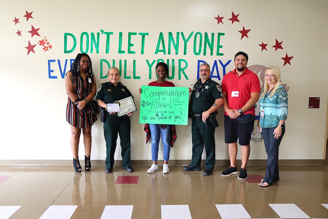FCSO presents Great Kid Awards to students from Rymfire Elementary ...