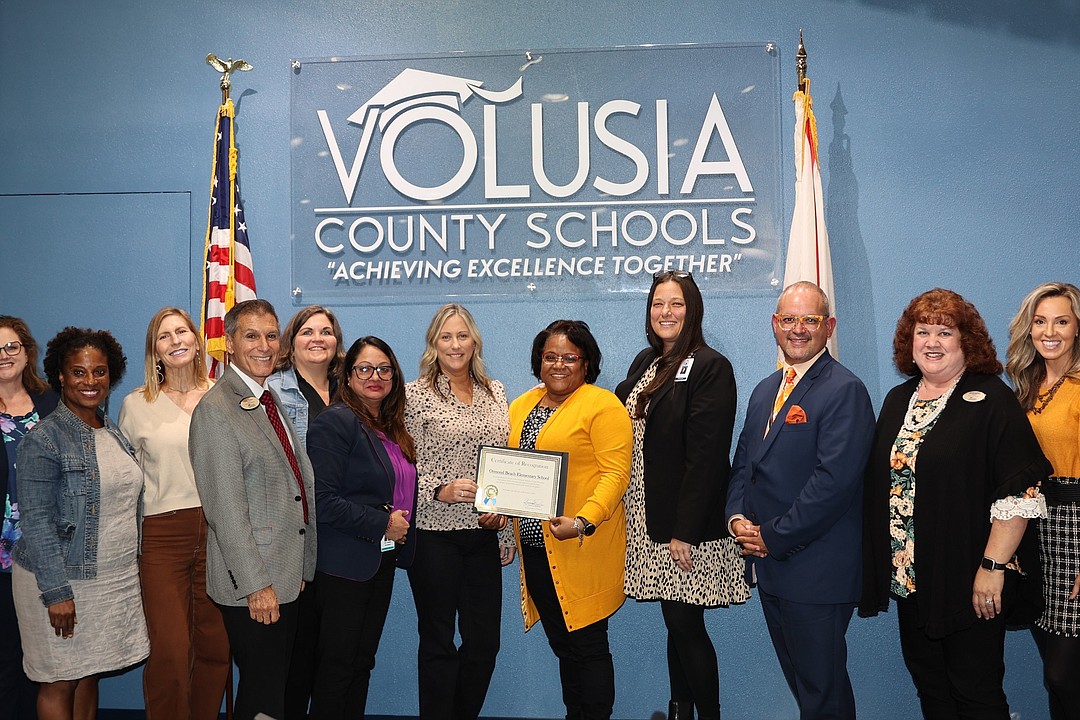 Volusia County Schools recognizes OBE principal for progress in student ...