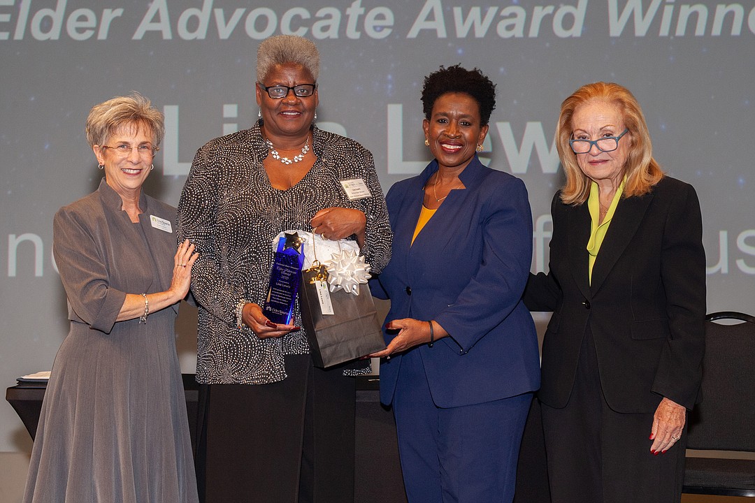 Retired Council on Aging of Volusia County vice president recognized with award for being a ...
