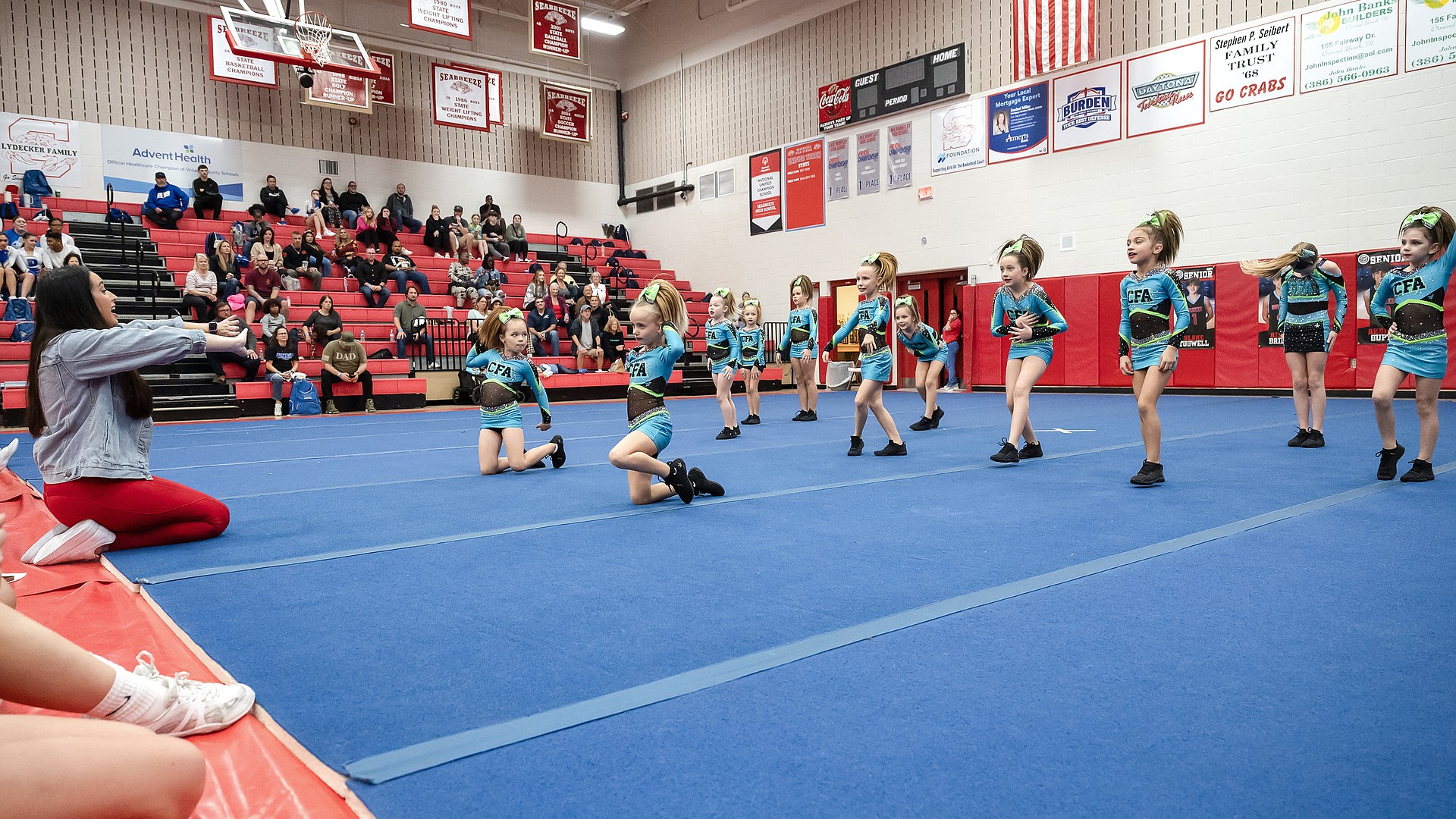 Megan Lambert is taking Seabreeze cheerleading to new heights ...