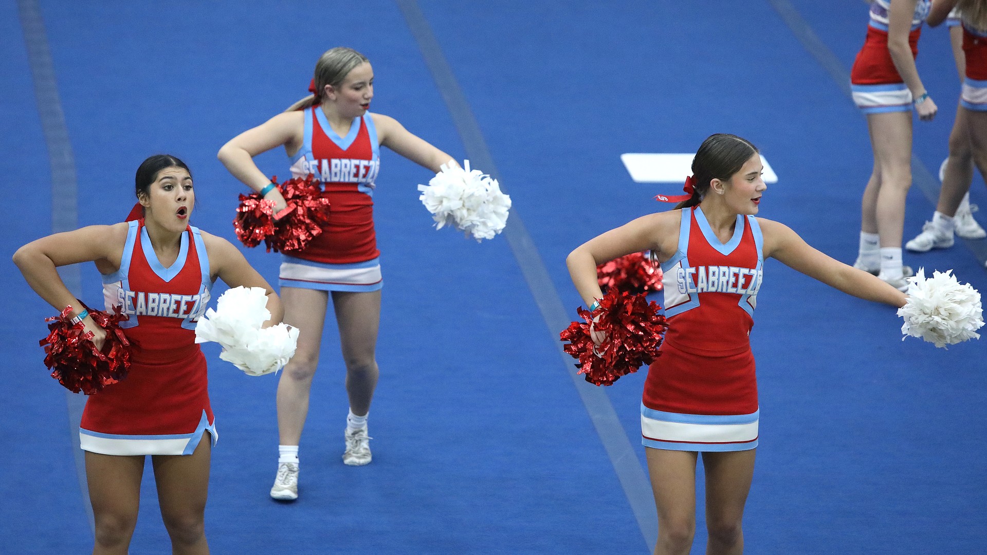 Flagler Palm Coast hosts 10 schools at its first cheerleading ...
