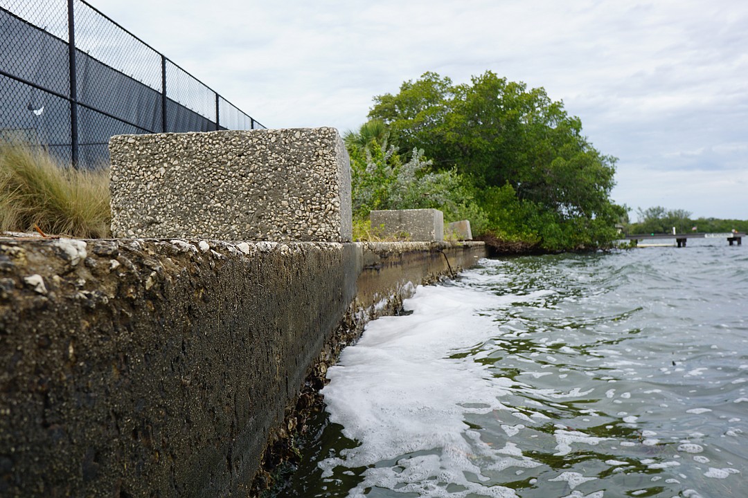 Seawall projects to enhance shoreline of Longboat's Bayfront Park ...