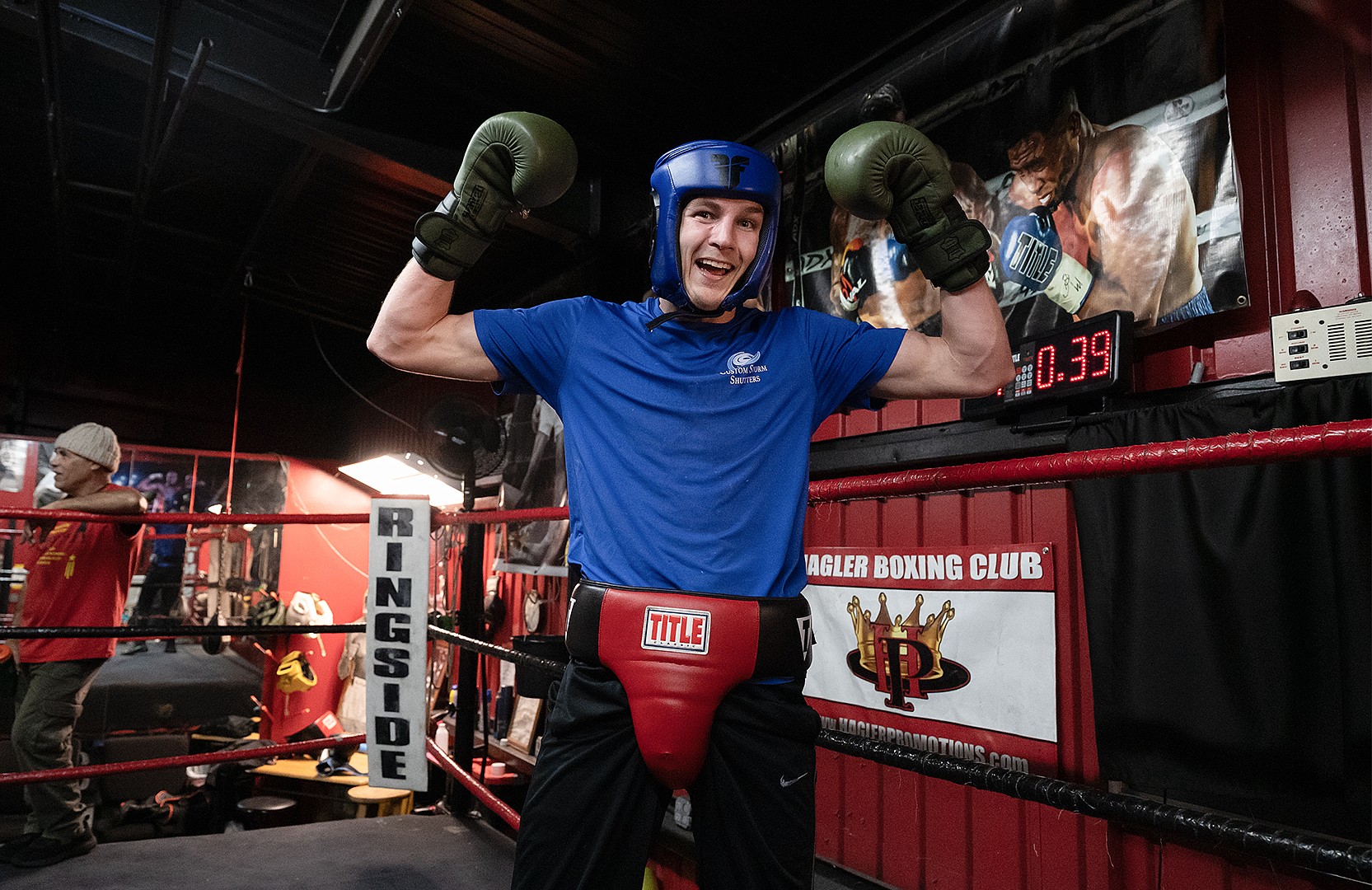 Faith in the fight: Glenn Hagler Sr. helps local youth find discipline ...