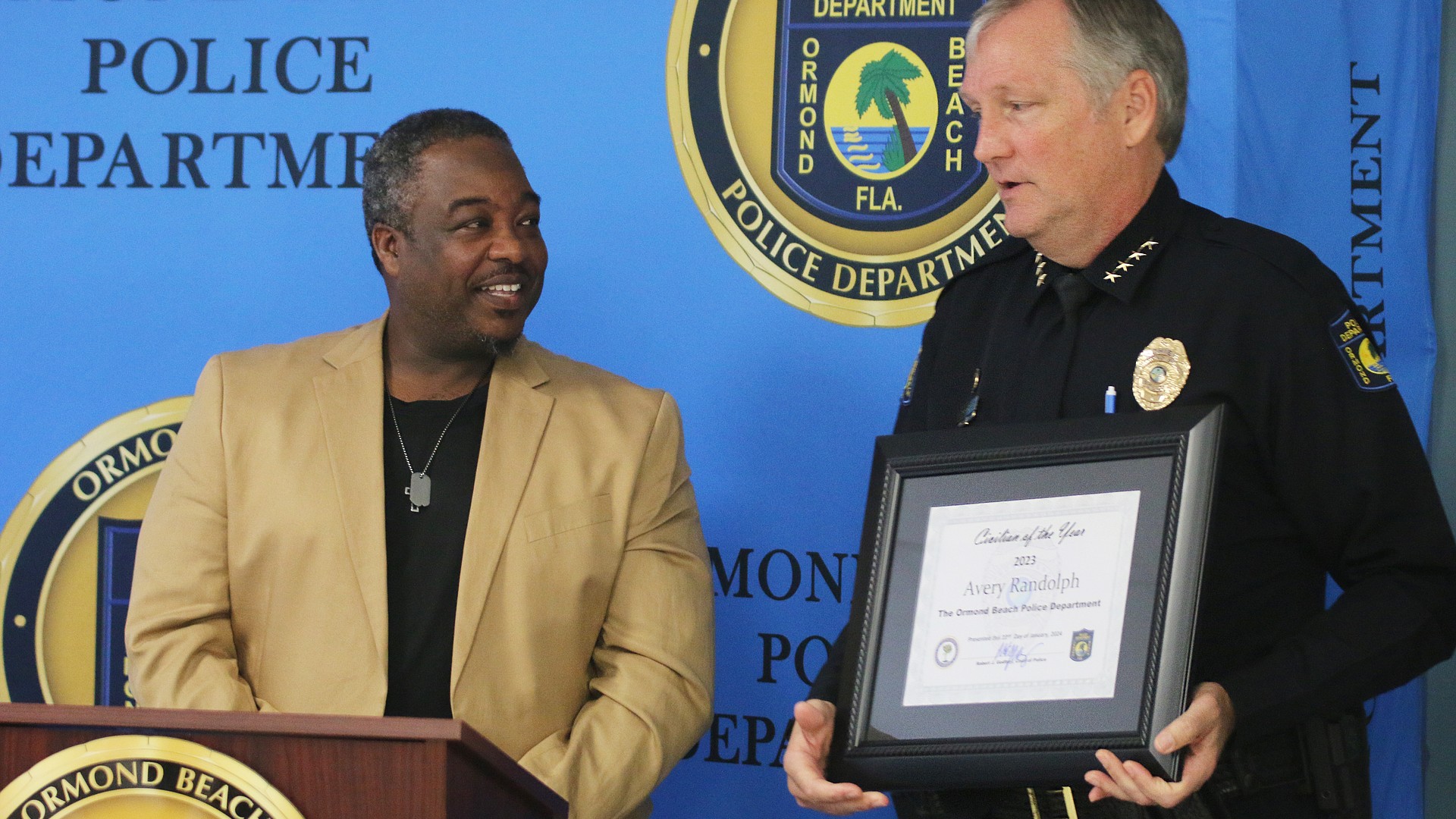 Ormond Beach Police honors its 2023 Officer and Civilian of the Year | Observer Local News ...
