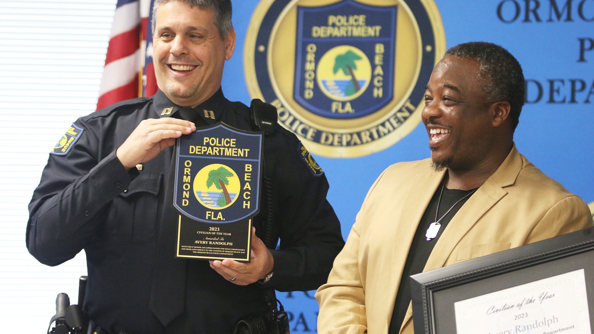 Ormond Beach Police honors its 2023 Officer and Civilian of the Year | Observer Local News ...