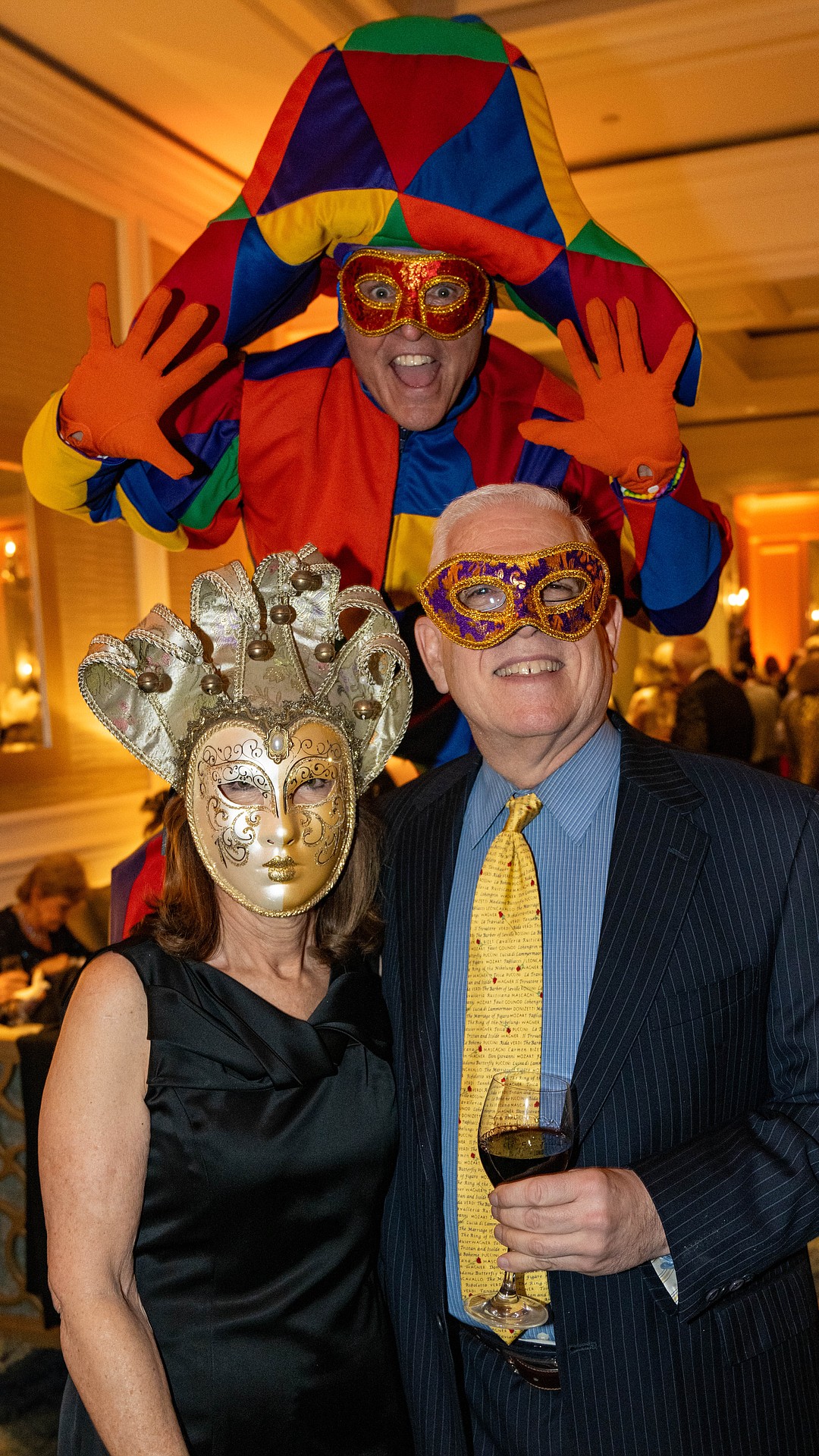 Guests show their secretive sides at Opera Gala’s masked ball | Your ...