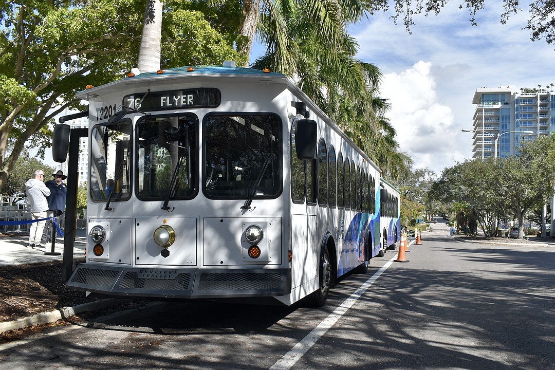 Trolley service between SRQ, downtown Sarasota to debut Feb. 9 | Your ...
