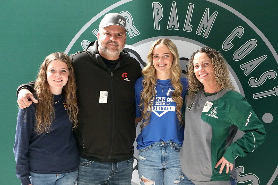 Flagler Palm Coast's Alexis Laura, Kevin Maya and Connor May sign ...