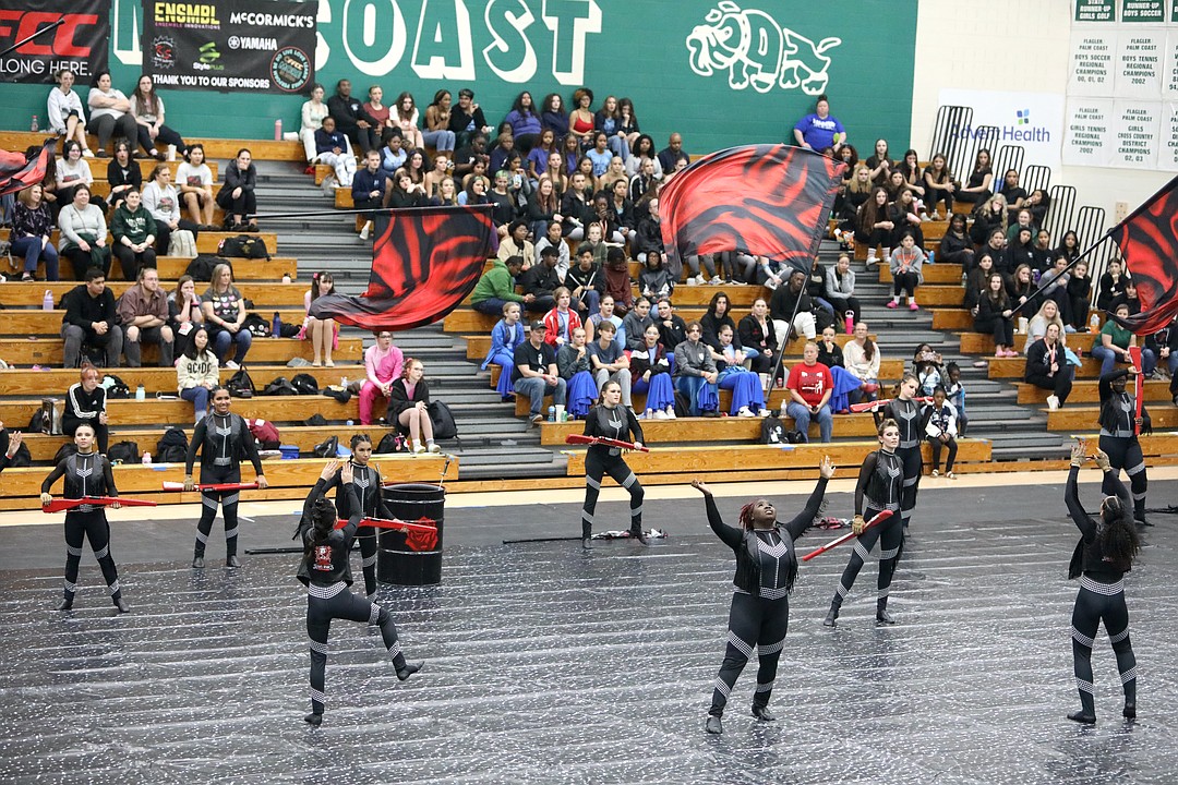 Flagler Palm Coast Starlets host 34 teams at colorguards show ...