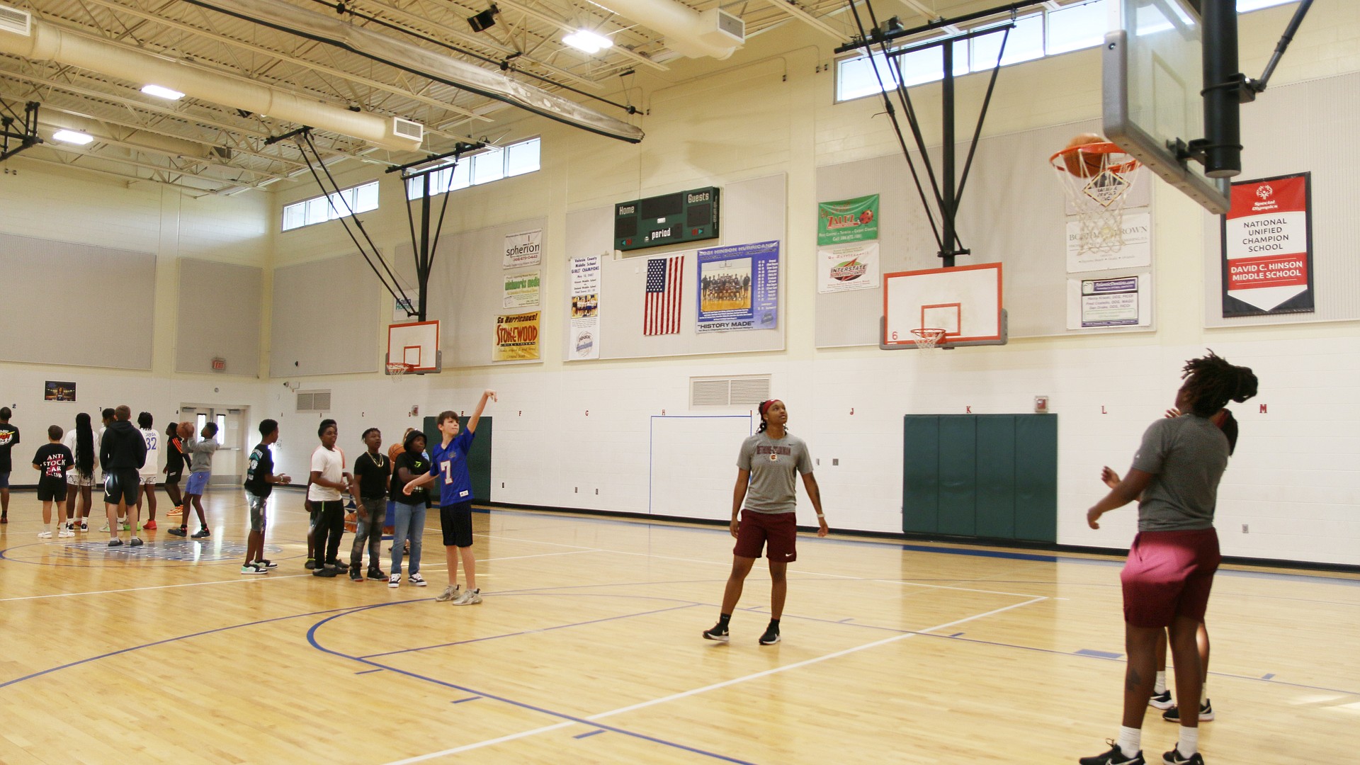 Say no to vaping: Hinson Middle School PTSA holds anti-tobacco pep rally for students | Observer ...