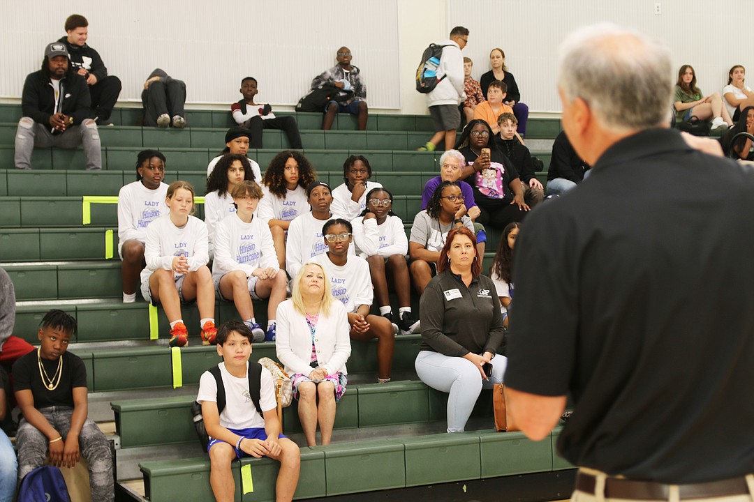 Say no to vaping: Hinson Middle School PTSA holds anti-tobacco pep ...