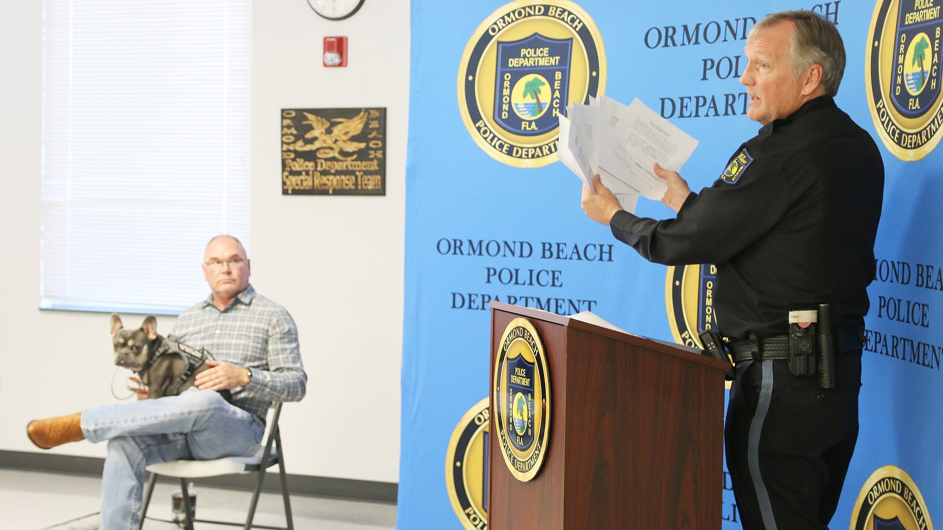 Ormond Beach Police celebrate retirement of Officer Rob Pearson ... Ormond Beach Police celebrate retirement of Officer Rob Pearson ...
