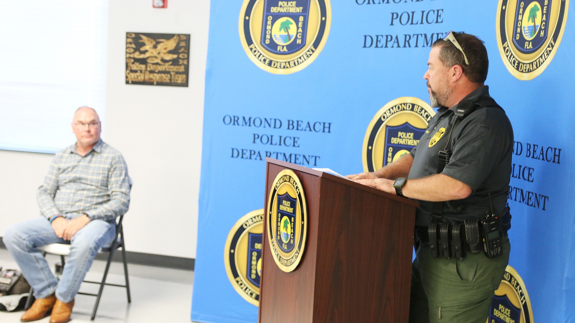 Ormond Beach Police celebrate retirement of Officer Rob Pearson ... Ormond Beach Police celebrate retirement of Officer Rob Pearson ...