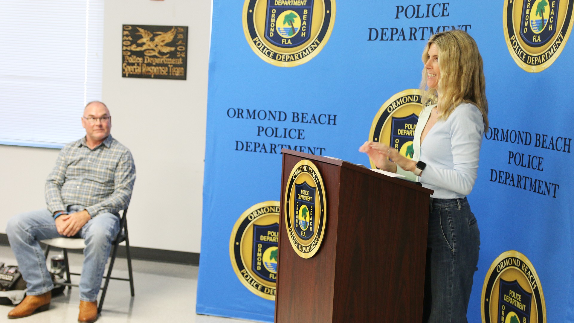 Ormond Beach Police celebrate retirement of Officer Rob Pearson ...