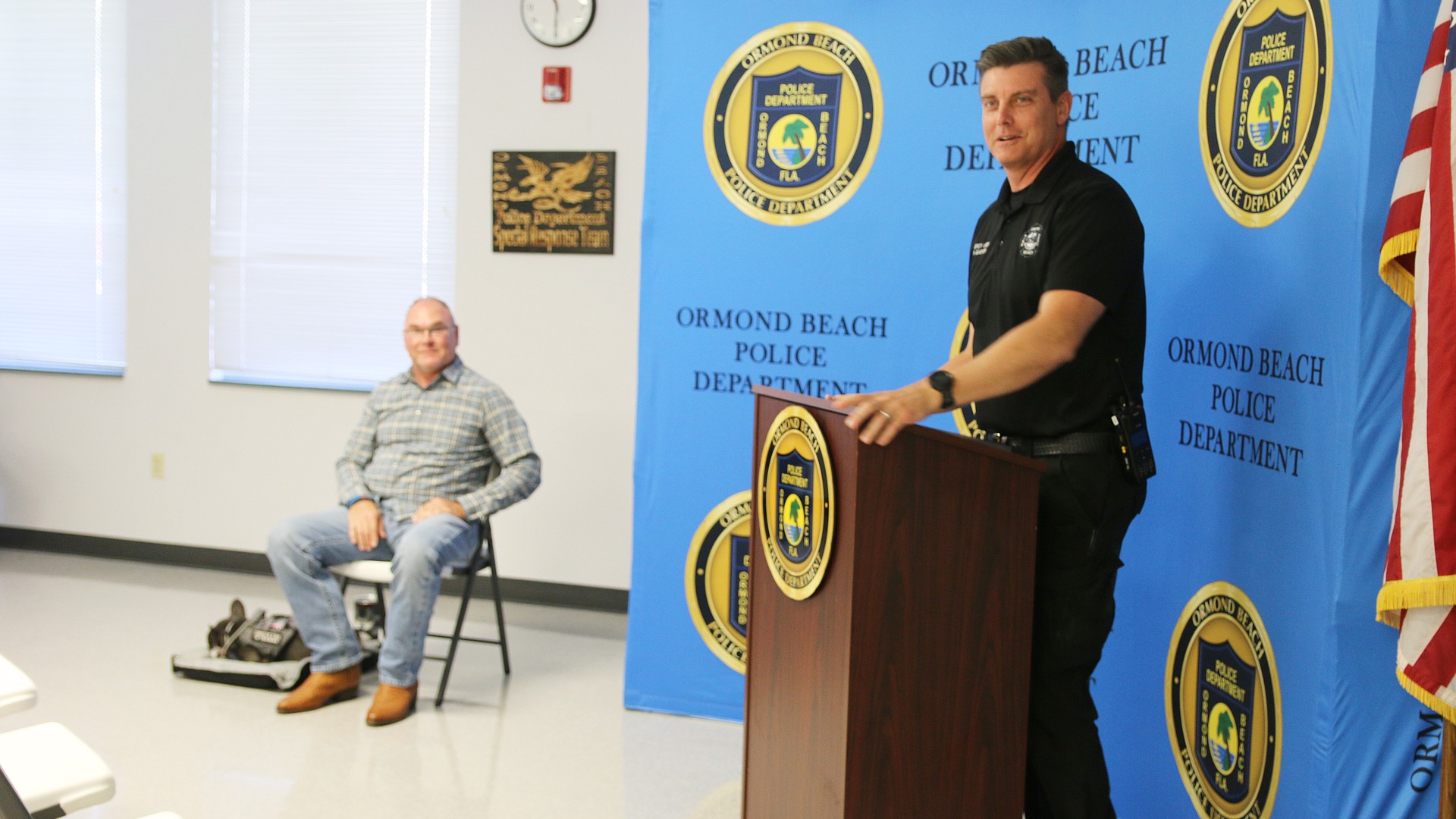 Ormond Beach Police celebrate retirement of Officer Rob Pearson ... Ormond Beach Police celebrate retirement of Officer Rob Pearson ...