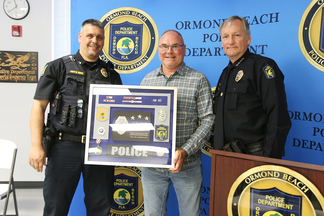 Ormond Beach Police celebrate retirement of Officer Rob Pearson ... Ormond Beach Police celebrate retirement of Officer Rob Pearson ...