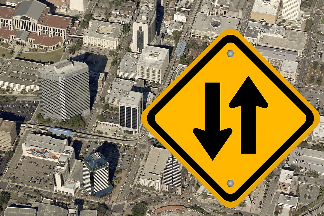 Closures coming as Forsyth and Adams streets are returned to two-way ...