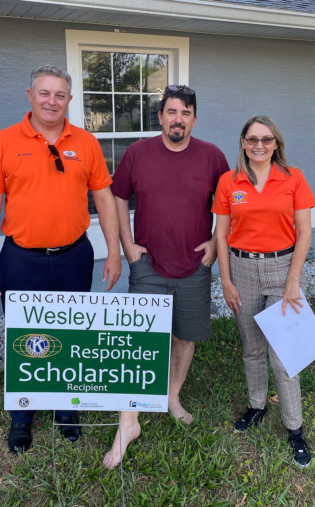 SURPRISE! Organizations drop by Flagler County graduating seniors ...