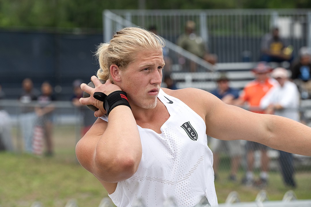 STATE CHAMP: Flagler Palm Coast's Colby Cronk wins state shot put ...