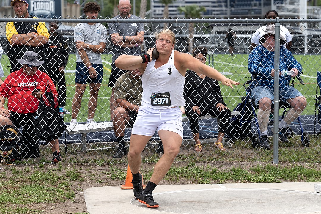 Flagler Palm Coast's Colby Cronk poised to defend state shot put ...