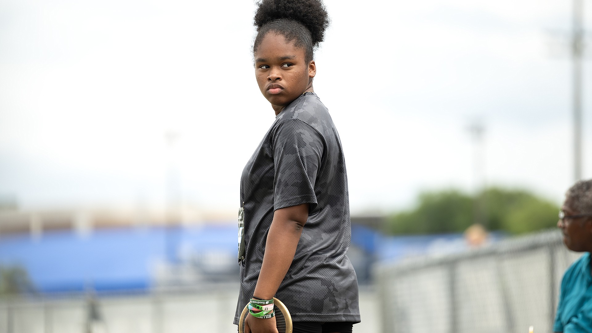 STATE CHAMP: Flagler Palm Coast's Colby Cronk wins state shot put championship and places second ...