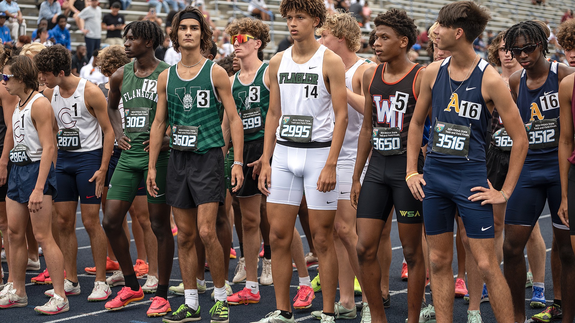 STATE CHAMP: Flagler Palm Coast's Colby Cronk wins state shot put championship and places second ...