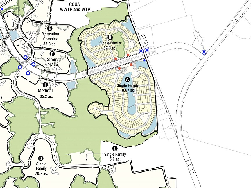 Plans in review for phase one of 3,300-acre Governors Park community in Clay County | Jax Daily ...