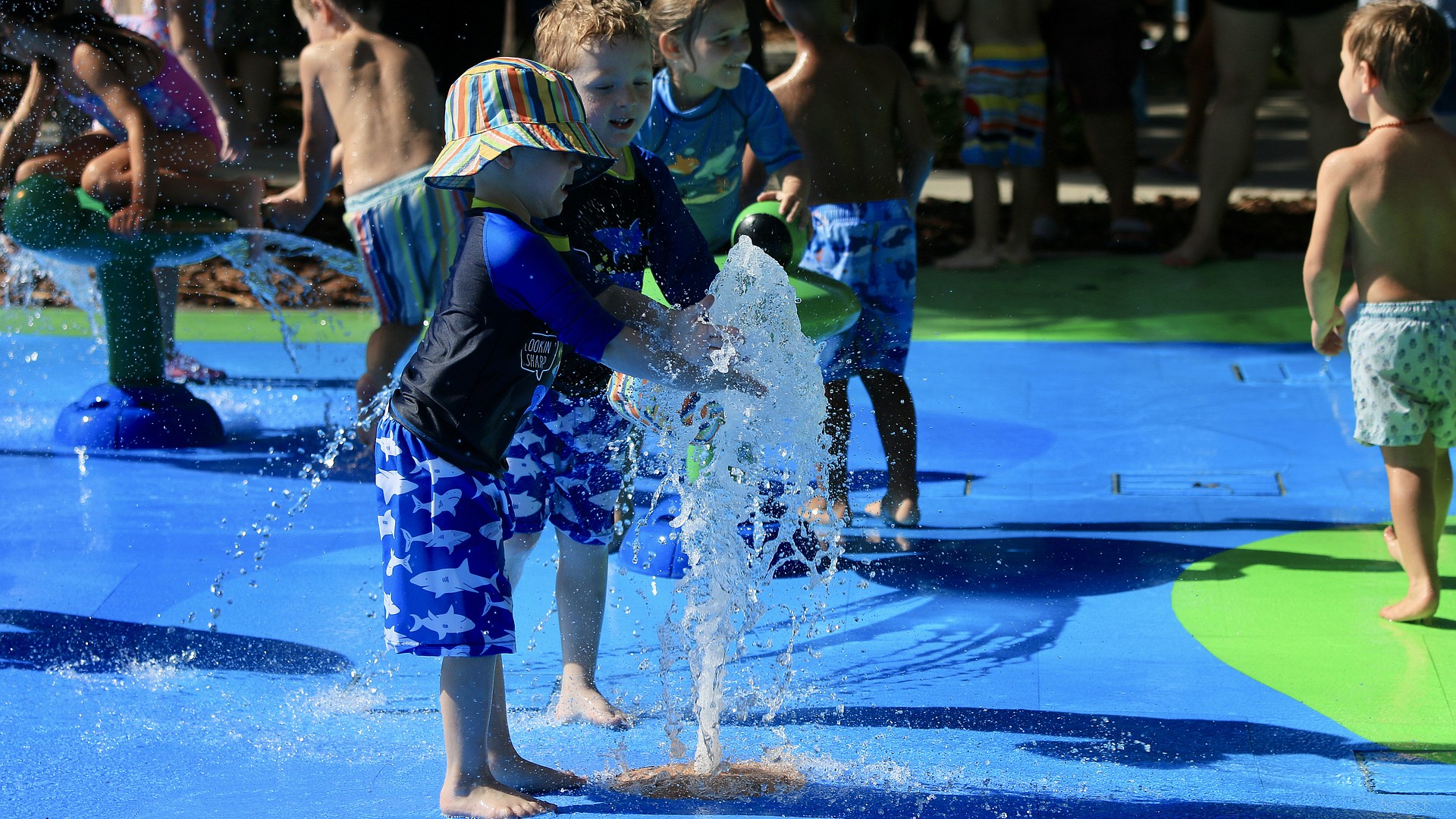 Making a splash: Palm Coast's Holland Park splash pad reopens ...