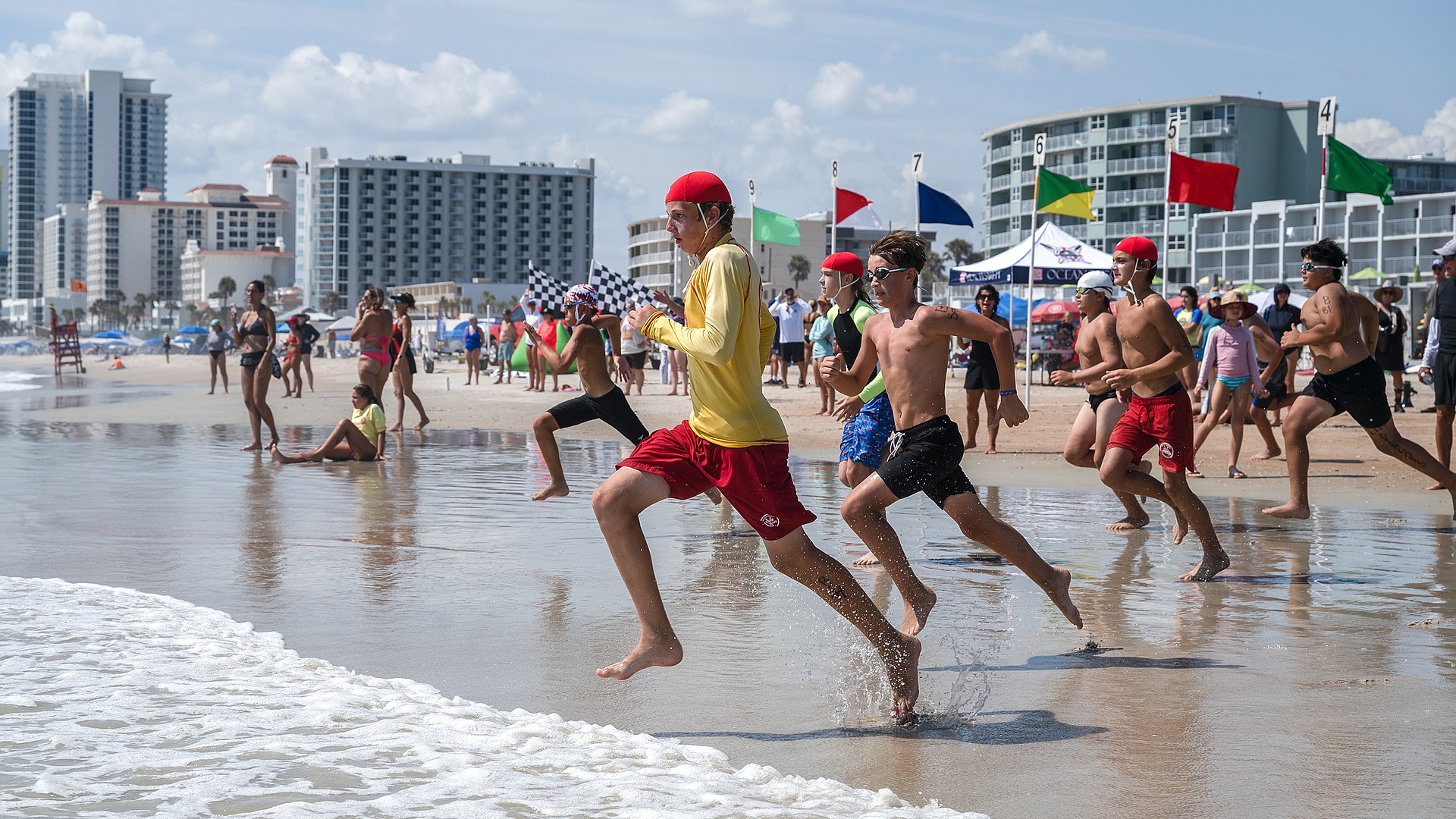 Volusia County Beach Safety Ocean Rescue hosts 2024 junior lifeguard ...